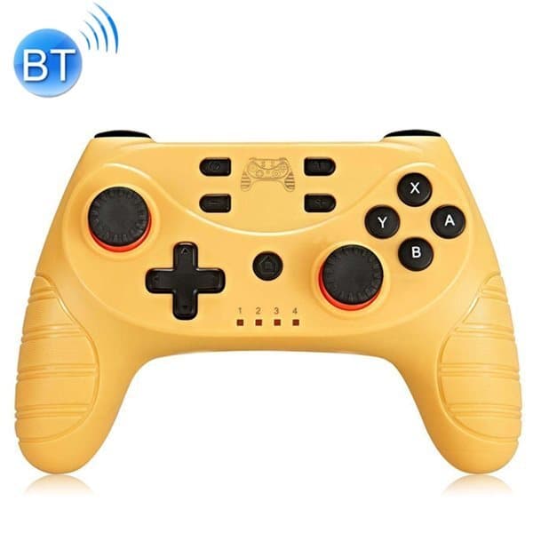 Trådløs håndkontroll med Bluetooth til Switch Pro Gul - Elkjøp | Elkjøp