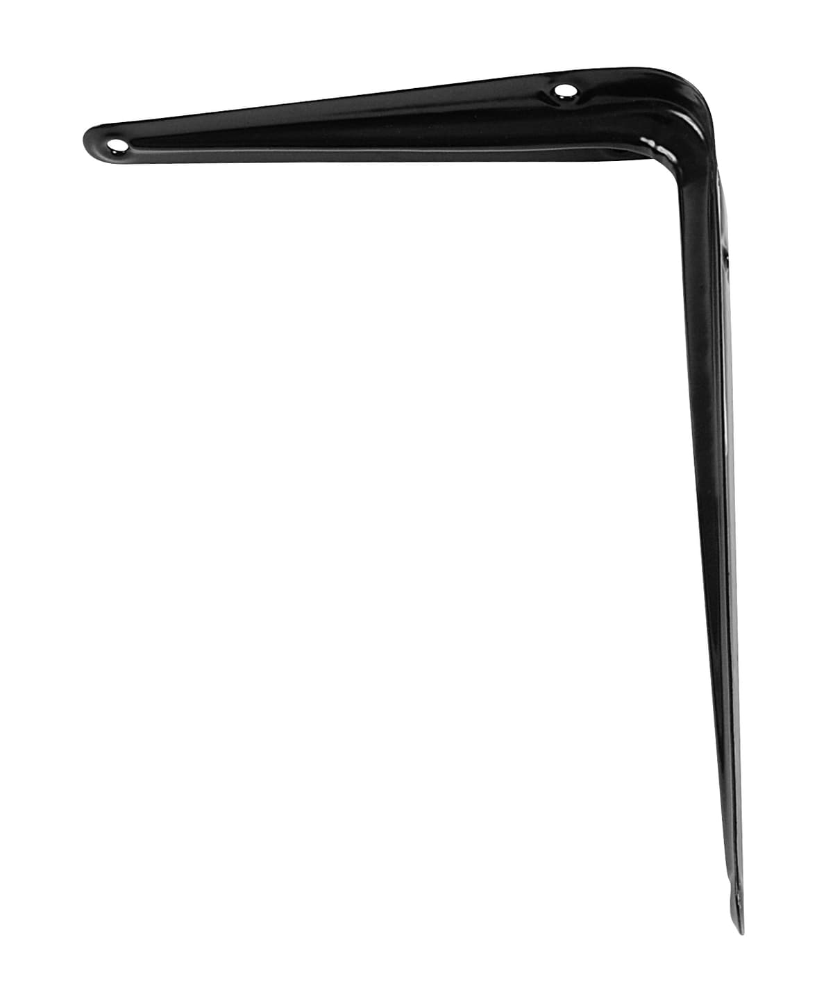 Hyllkonsol lätt 150x200 mm - svart - Elkjøp | Elkjøp