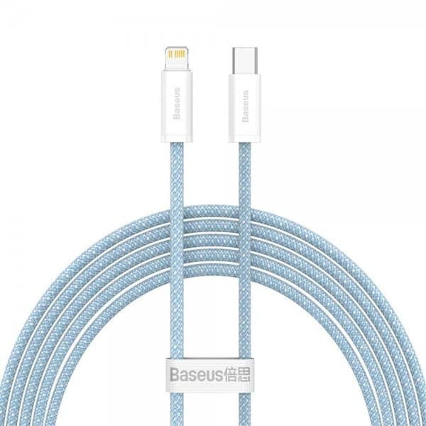 Baseus Kabel Dynamic Series USB-C till Lightning 2 m Blå - Elkjøp | Elkjøp