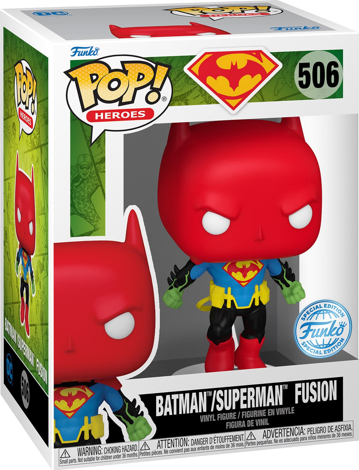 Funko DC Comics actionfigur (Batman/Superman Fusion) - Elkjøp | Elkjøp
