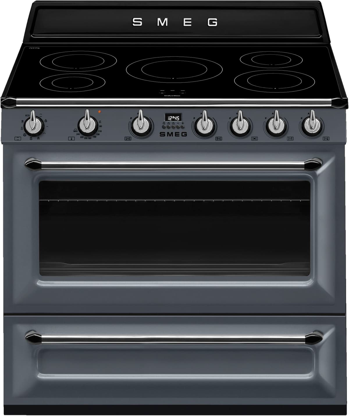 Smeg komfyr TR90IGR2 - Elkjøp | Elkjøp