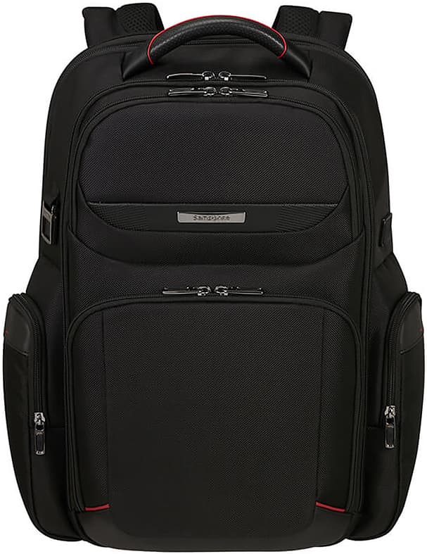 Samsonite Backpack PRO DLX6 17,3" Expand PC-sekk (sort) - Elkjøp | Elkjøp