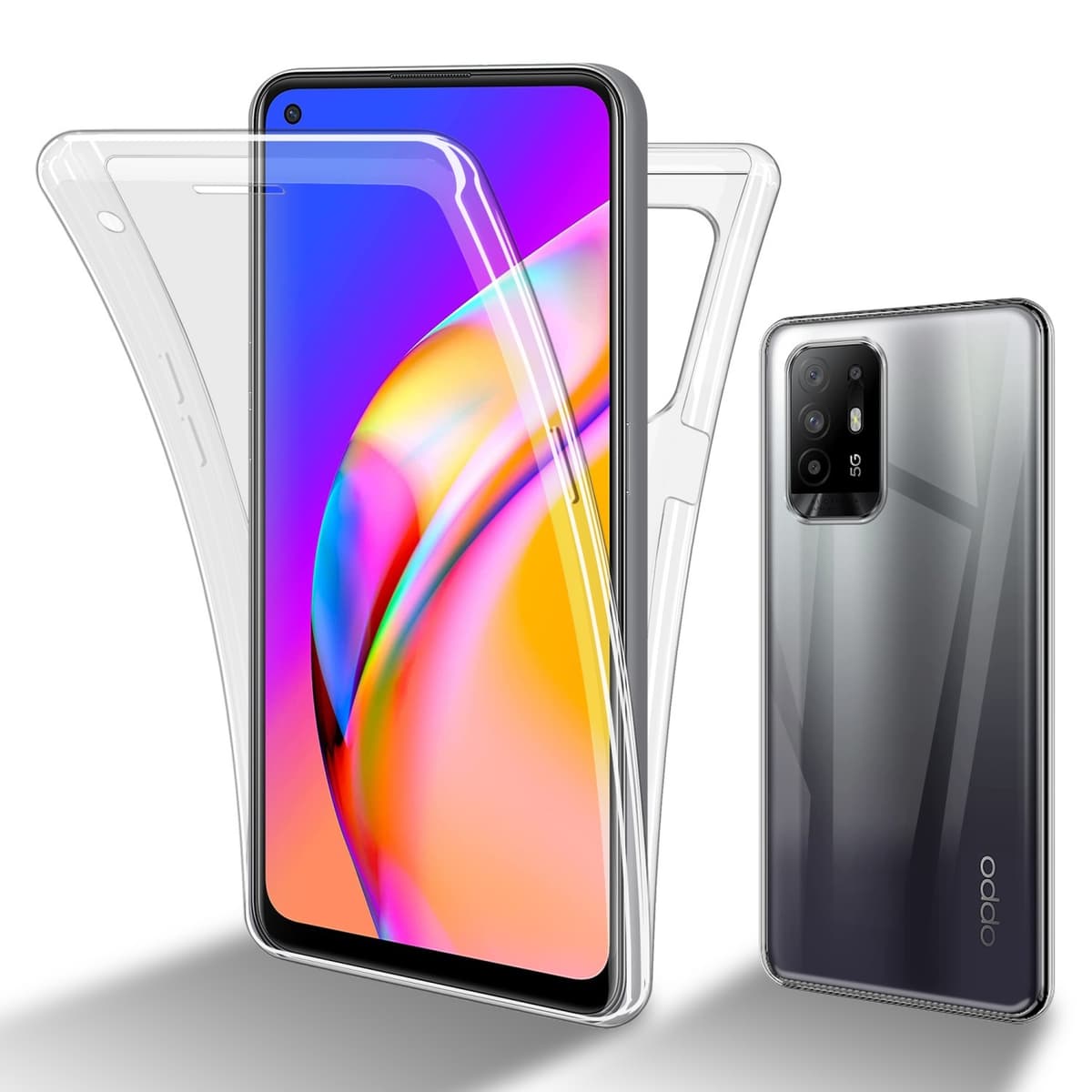 Oppo A94 5G Deksel 360 Case Cover (gjennomsiktig) - Elkjøp | Elkjøp