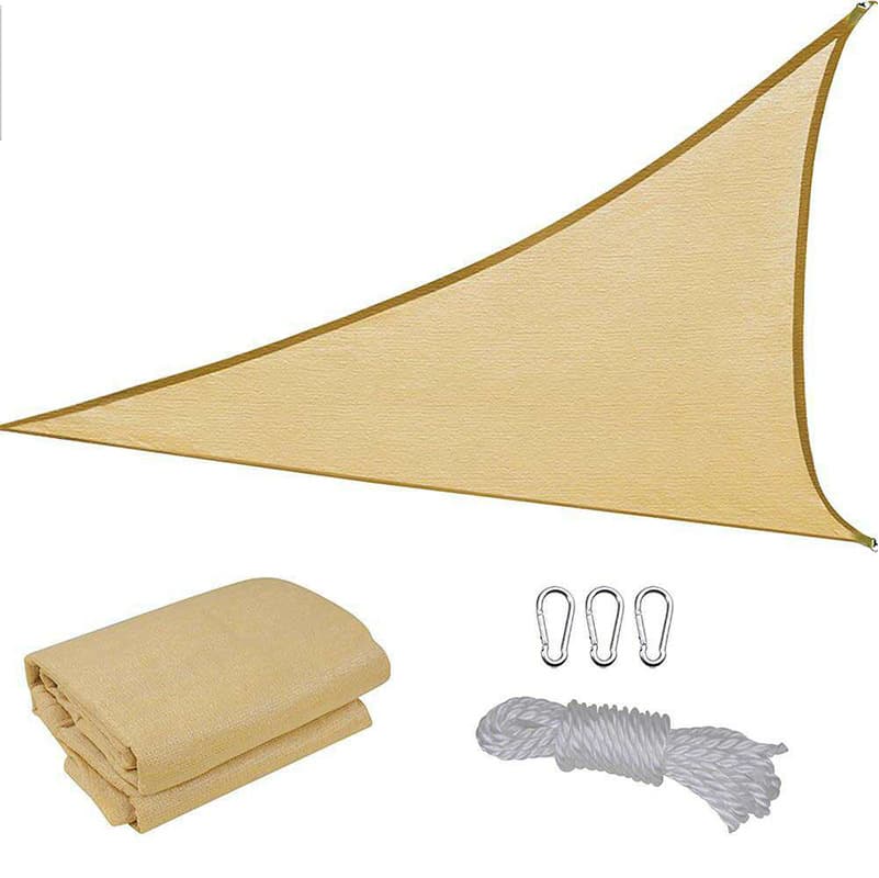 Triangle Sun Sail / Canvas Sun Shade Sail S - Elkjøp | Elkjøp