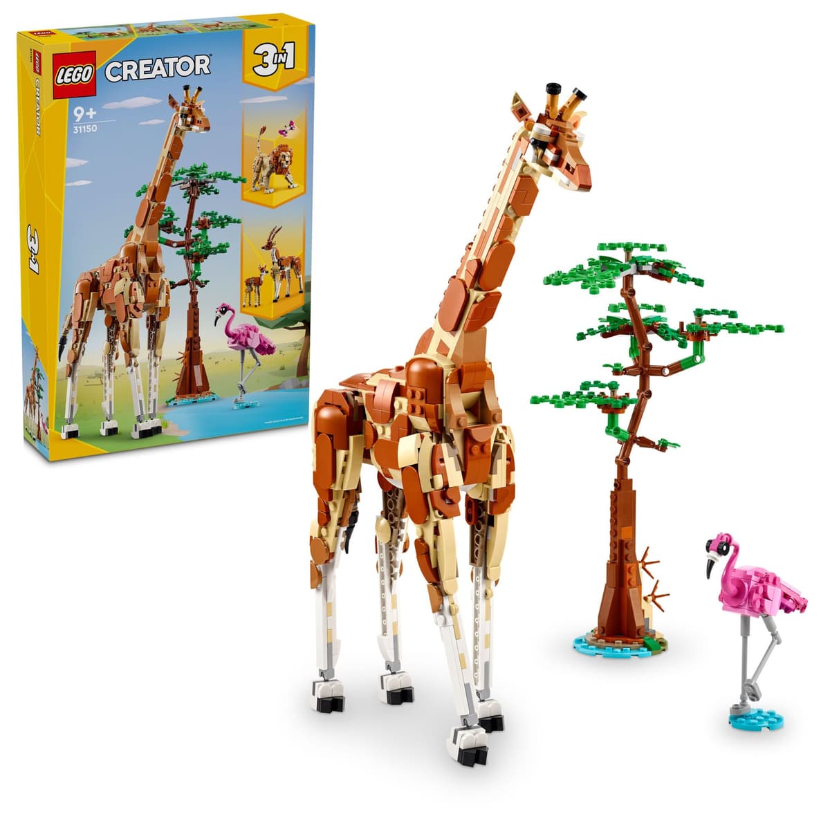 LEGO Creator Ville dyr på safari 31150 - Elkjøp | Elkjøp