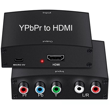 Omformer fra analog utgang (YPbPr) til HDMI - Elkjøp | Elkjøp