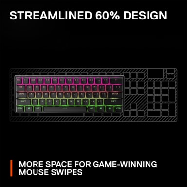 SteelSeries Apex Pro Mini gamingtastatur - Elkjøp