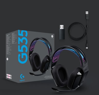Logitech G535 trådløst gaming headset - Elkjøp