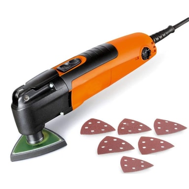 Slipepapir til Bosch slipemaskin 6-hulls selvklebende 80 korn 6-pak ...