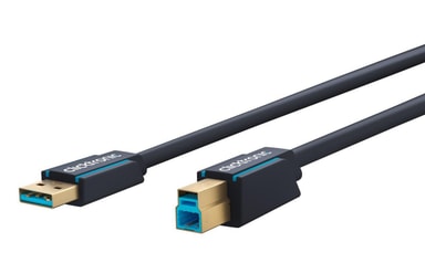 Adapterkabel fra USB-A til USB-B 3.0 - Elkjøp