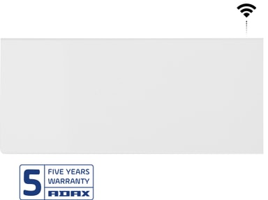 Adax Neo panelovn med WiFi H 10 (hvit) - Elkjøp