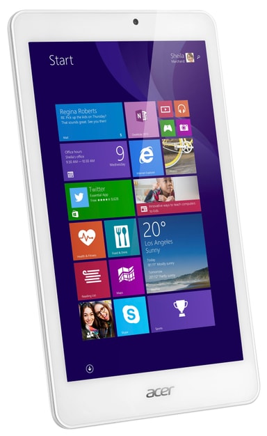 Acer Iconia Tab W1-810 8" nettbrett 32 GB (hvit) - Elkjøp | Elkjøp