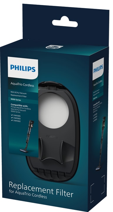 Philips AquaTrio 9000 Series trådløs våt&tørr støvsuger XW9383/01 - Elkjøp