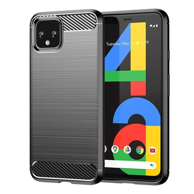 Google Pixel 4 mobildeksel TPU Svart - Elkjøp