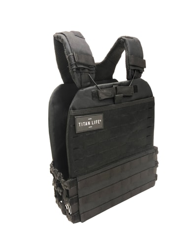 TITAN LIFE Tactical Vest 9,5 Kg., Black - Elkjøp | Elkjøp