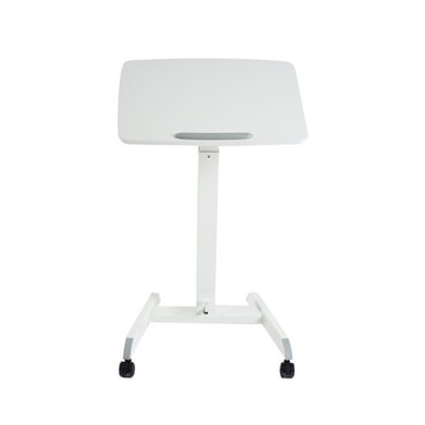 Lite Høybart / senkbart databord/ laptopbord på hjul - Elkjøp