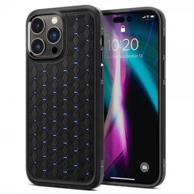 Spigen iPhone 14 Pro Max Deksel Cryo Armor Matte Black - Elkjøp