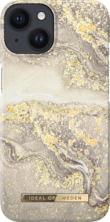 IDEAL OF SWEDEN iPhone 14 deksel (sparkle greige marble) - Elkjøp