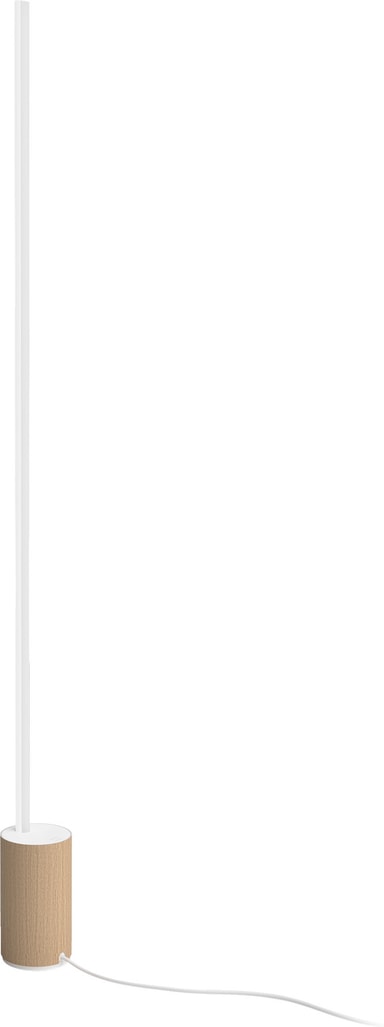 Philips Hue Gradient Signe gulvlampe eik - Elkjøp