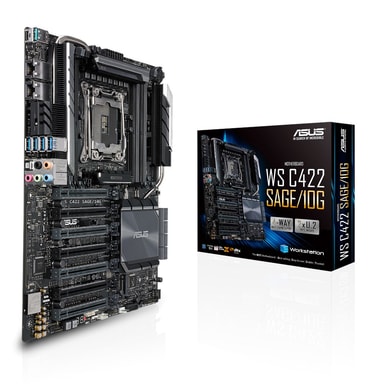 ASUS WS C422 SAGE/10G Intel® C422 LGA 2066 (Socket R4) CEB - Elkjøp