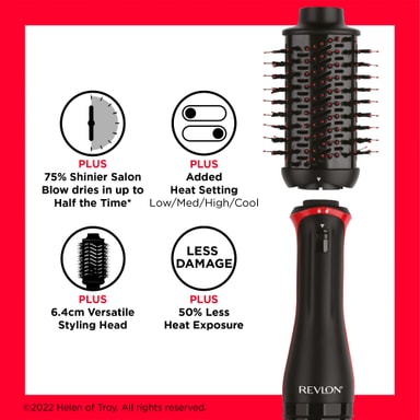 Revlon Air Styler OneStep Volumiser PLUS varmluftsbørste RVDR5298E - Elkjøp