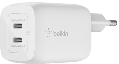 Belkin 65W Dual USB-C lader - Elkjøp