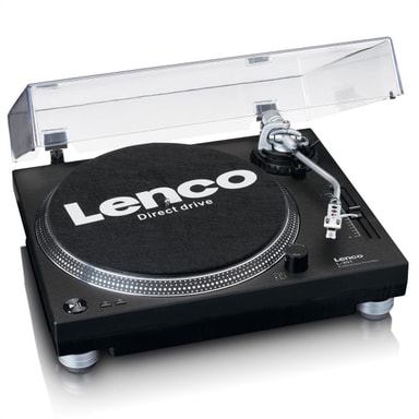 Lenco L401 Platespiller, Sort - Elkjøp