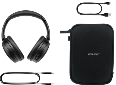 Bose QuietComfort SE trådløse around-ear hodetelefoner (sort) - Elkjøp ...