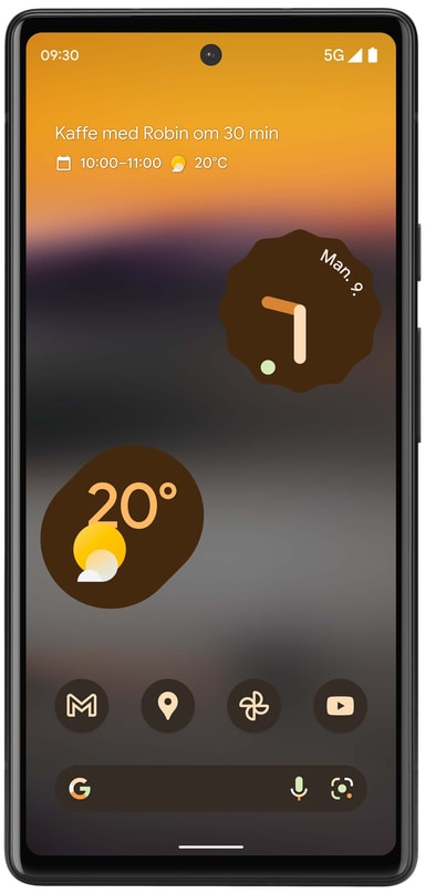 Google Pixel 6a smarttelefon 6/128GB (charcoal) - Elkjøp
