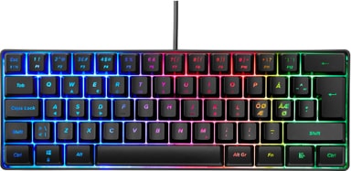 Next MX5 Mini tangentbord för gaming (svart) - Elgiganten - Elgiganten