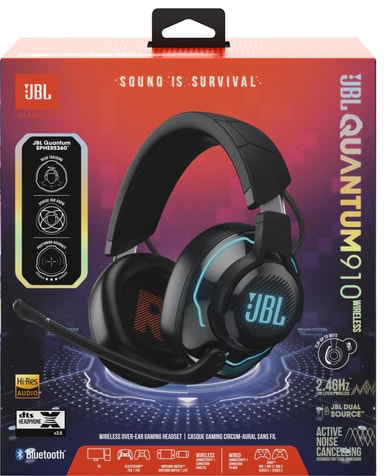 JBL Quantum 910 trådløst gaming headset - Elkjøp