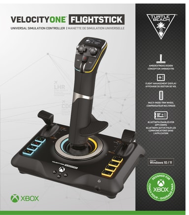 Turtle Beach VelocityOne Flightstick joystick til flight simulator - Elkjøp