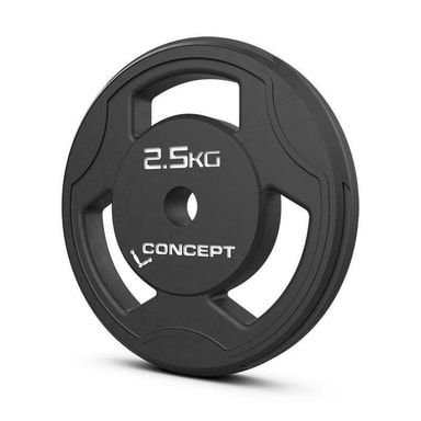 Concept Line Pumpvikt styck, Viktskivor gummerade 2,5 kg - Elkjøp | Elkjøp