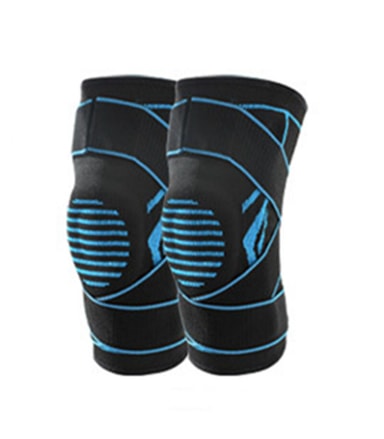 Sportsknebeskyttere Myke knebeskyttere som puster Knebeskyttende ...