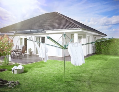 Leifheit Linomatic 400 roterende tørkestativ 259029 - Elkjøp | Elkjøp