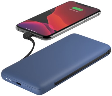 Belkin BoostCharge Plus 10Kh powerbank (blå) - Elkjøp