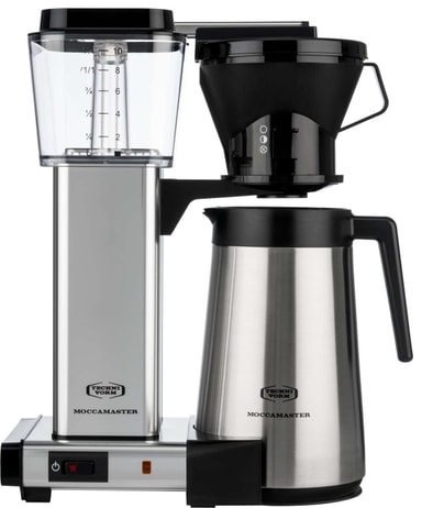 Moccamaster Manual Thermo kaffetrakter 79158 (polert sølv) - Elkjøp ...