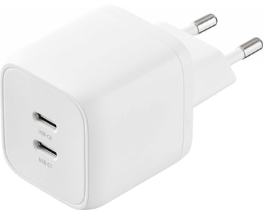 Sandstrøm USB A-C kabel 1,2 m (hvit) - Elkjøp