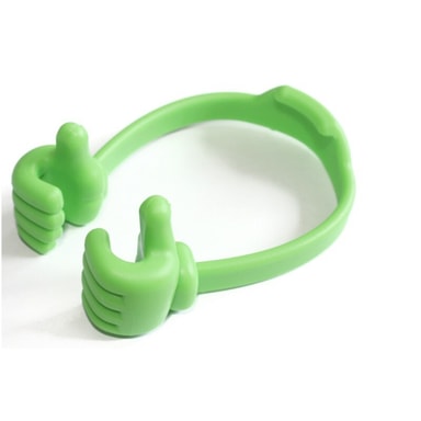 Mobiltelefonholder / stativ for nettbrett ""Tommelen opp"" Grønn - Elkjøp