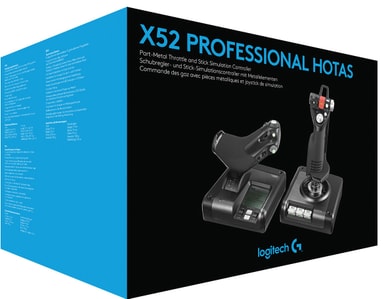 Logitech G Saitek X52 Pro flight control system - Elkjøp | Elkjøp