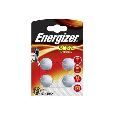 ENERGIZER Paristo CR2032 Litium 4-pack - Gigantti verkkokauppa