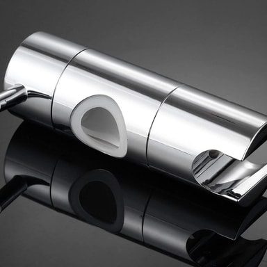 Dusjhodeholder Sølv 25 mm - Elkjøp