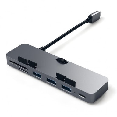 Satechi Aluminium Type-C Clamp Hub Pro Space Gray - Elkjøp | Elkjøp