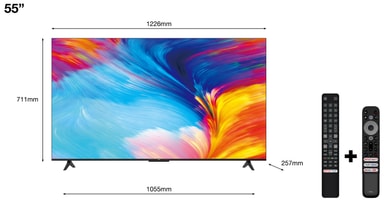 TCL 55 P631 4K Smart TV (2023) - Elkjøp