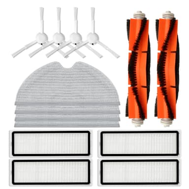 Vakuumerstatningstilbehør Sett 14 Deler Xiaomi Mijia 1c 2c Dream F9