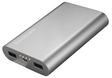 Sandstrøm powerbank lader S6PB12K14 (sølv) - Elkjøp