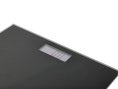 Equip baderomsvekt i sort glass - Elkjøp | Elkjøp