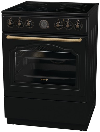 Gorenje komfyr GECS6B70CLB - Elkjøp