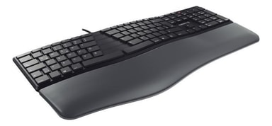 Cherry KC 4500 Ergo keyboard, ergonomic designed keyboard, black ...
