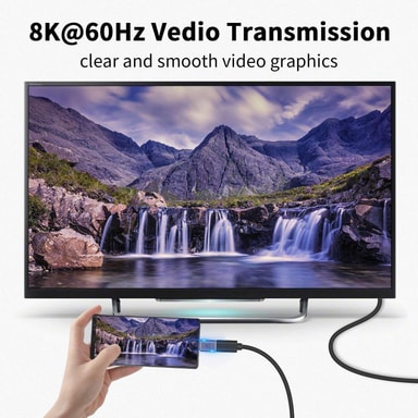 NÖRDIC USB4 adapter hann til hunn 40G 8K30Hz PD100W - Elkjøp